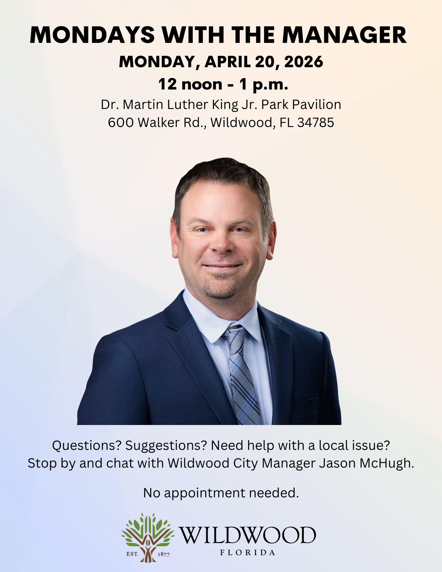Mondays with the Manager 4/20/26 | Wildwood Florida