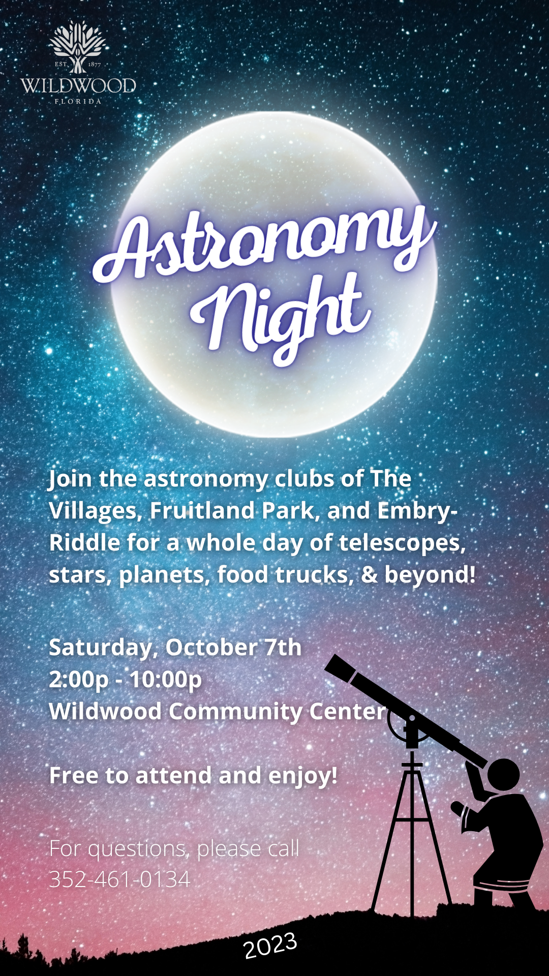 Astronomy Night Flyers