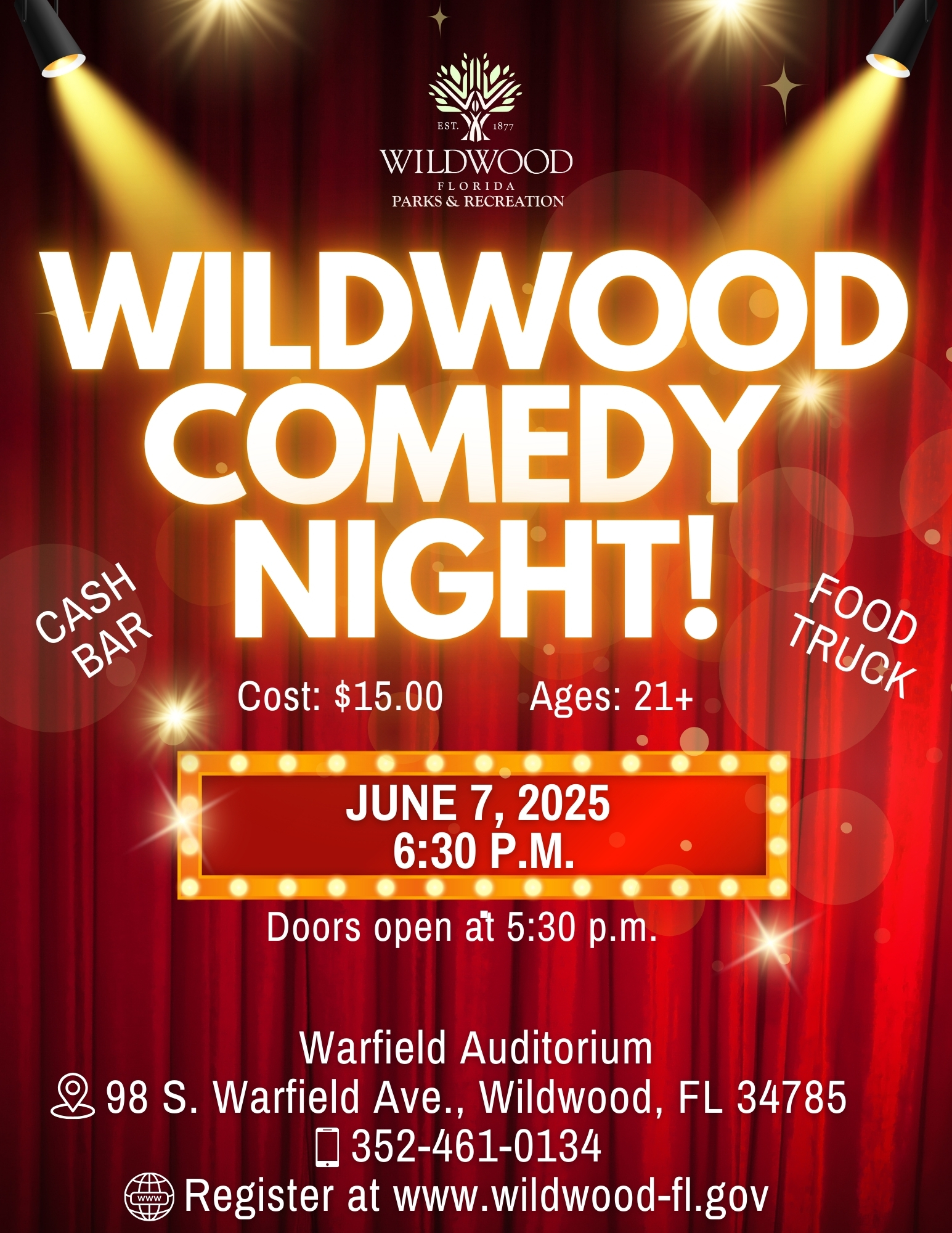 Wildwood Comedy Night | Wildwood Florida