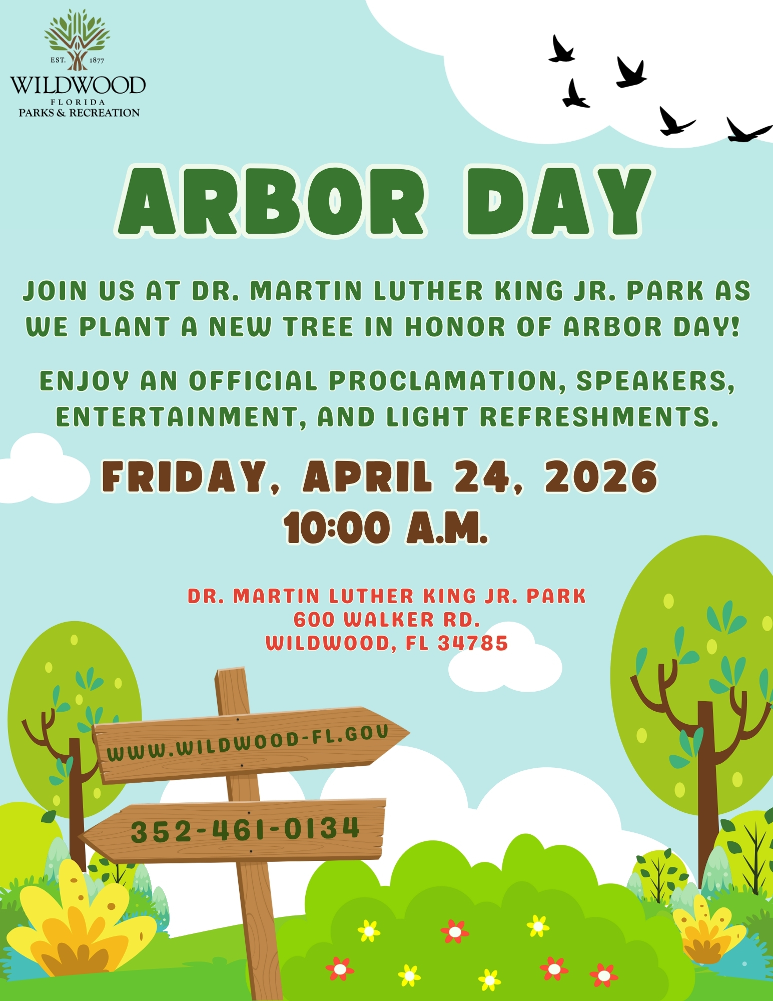 Arbor Day | Wildwood Florida